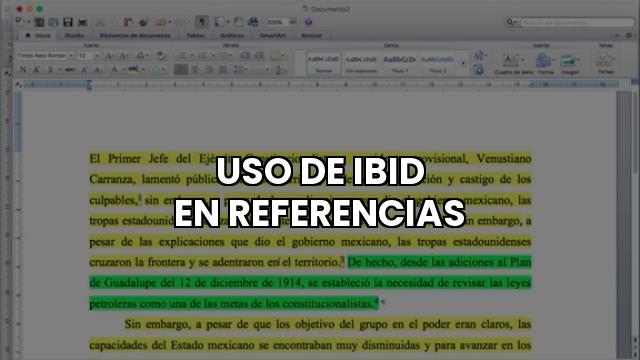 Uso De Ibid En Referencias